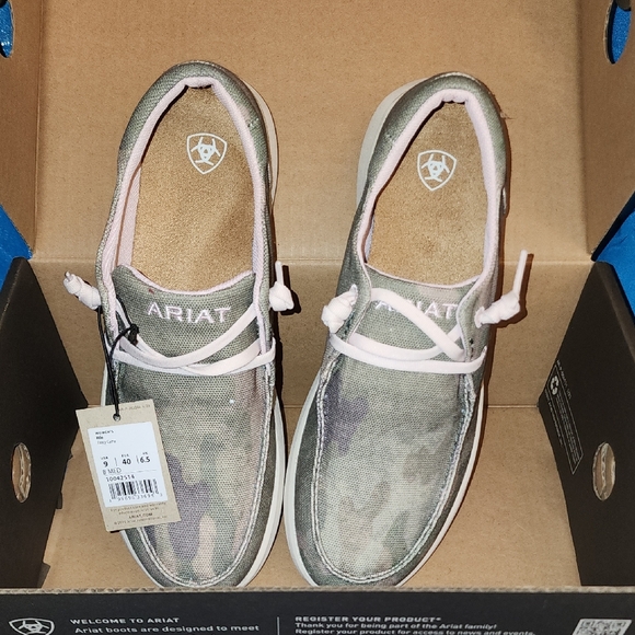 Ariat | Shoes | Ariat Kids Green Camouflage Sneakers | Poshmark